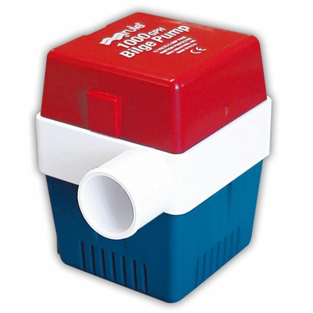 Rule Industries 1000 GPH Electric Square Bilge Pump Review | Boating World